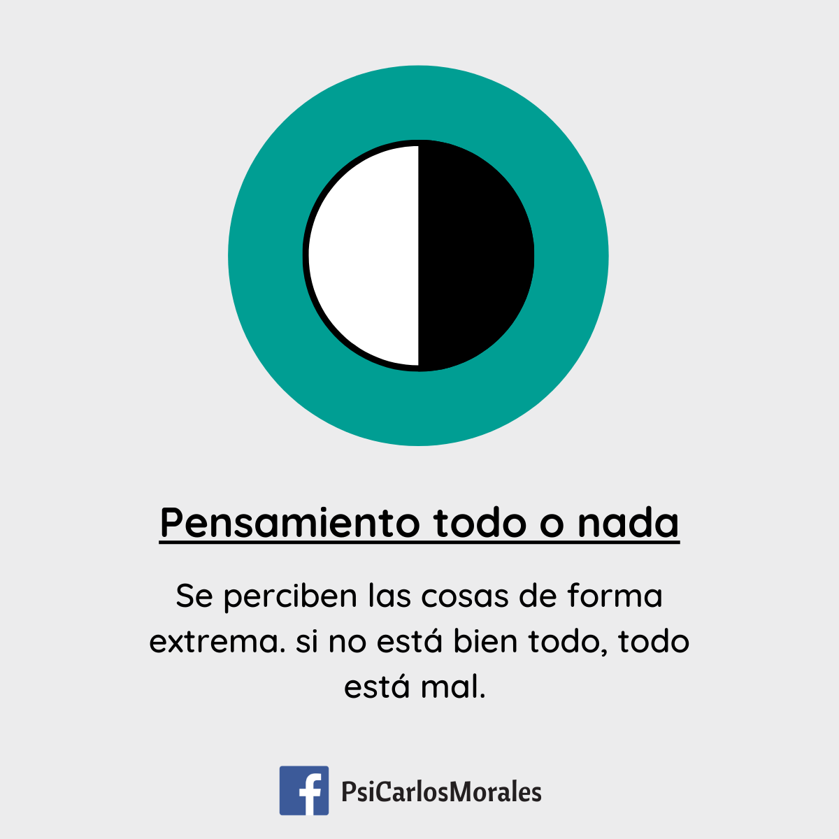 Distorsiones cognitivas: El pensamiento todo o nada. – Carlos Morales ...